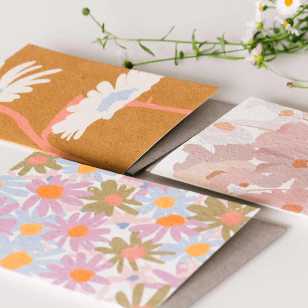 Buy Blooming Greeting Cards - read, love then plant | KitMaii